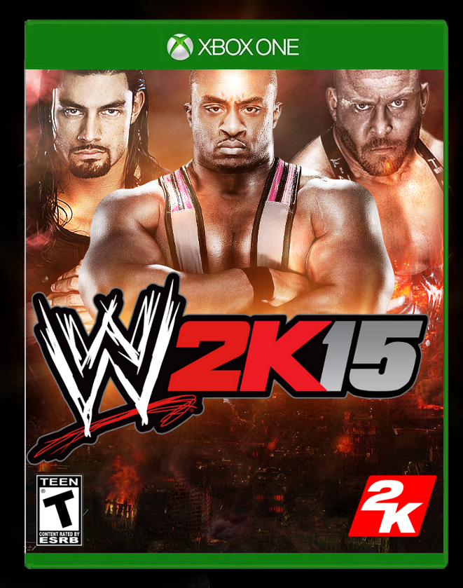 WWE 2K15 Custom Cover - GFX.CAWs.ws - CAWs.ws